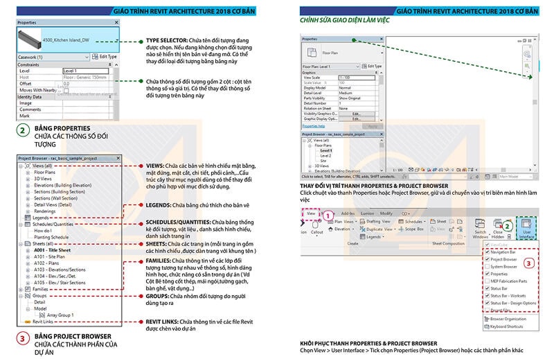 Tổng hợp giáo trình Revit chuyên sâu mới nhất 2025 [PDF]