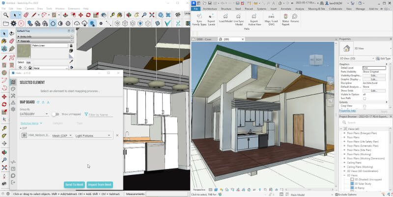 Nên học Revit hay SketchUp để thiết kế kiến trúc chuyên nghiệp?